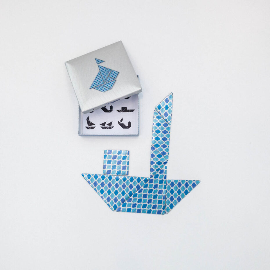 MAGNETIC TANGRAM BOAT - Greek Creative Art Studio