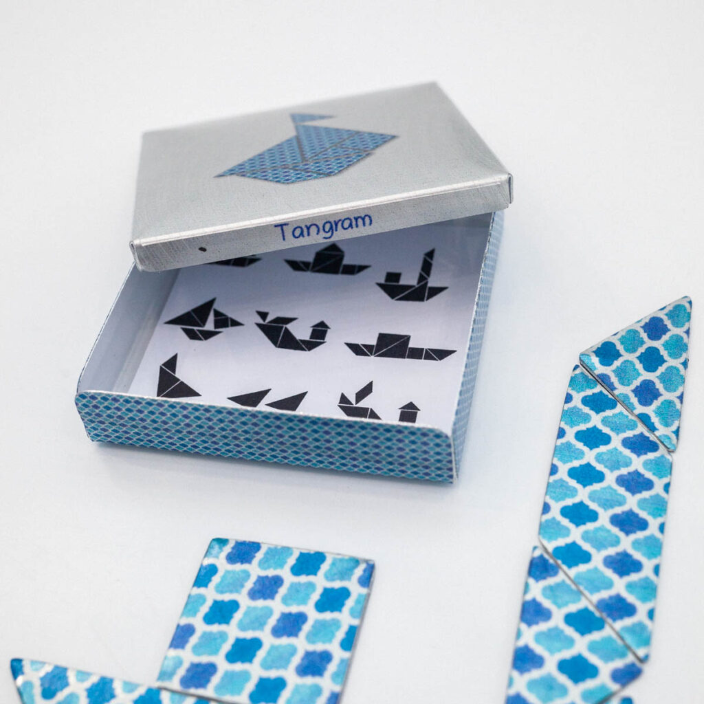 MAGNETIC TANGRAM BOAT - Greek Creative Art Studio
