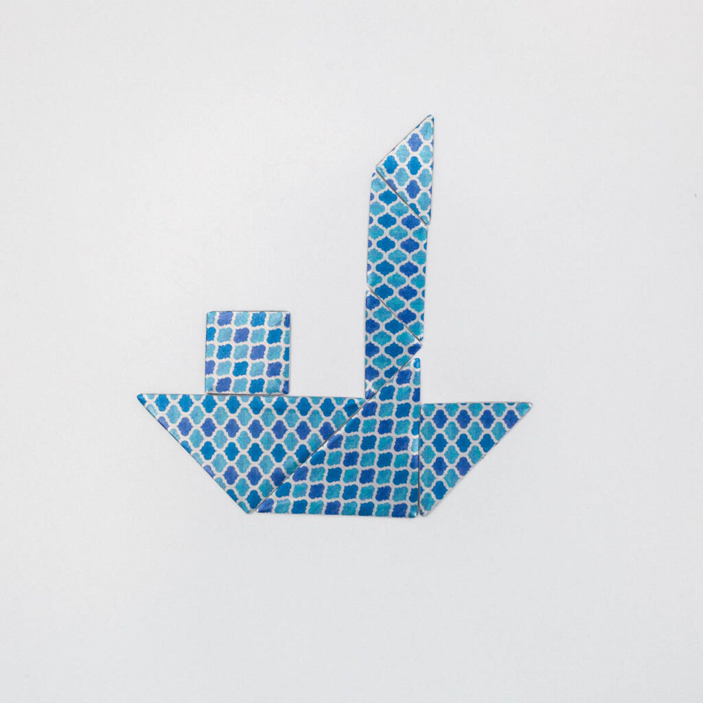 MAGNETIC TANGRAM BOAT - Greek Creative Art Studio