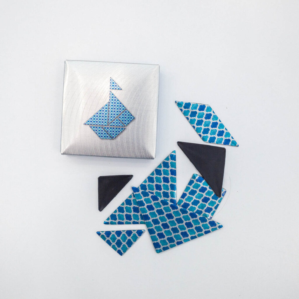 MAGNETIC TANGRAM BOAT - Greek Creative Art Studio